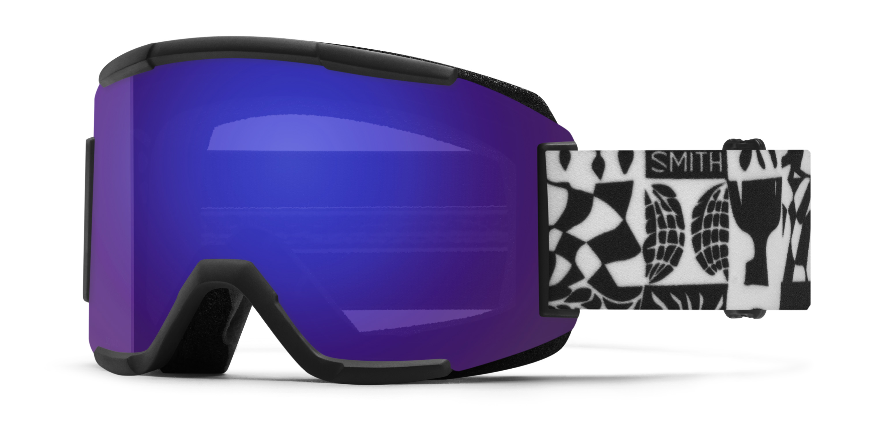 Smith Optics Squad Goggles - White Vapor ChromaPop Everyday Rose Gold ...